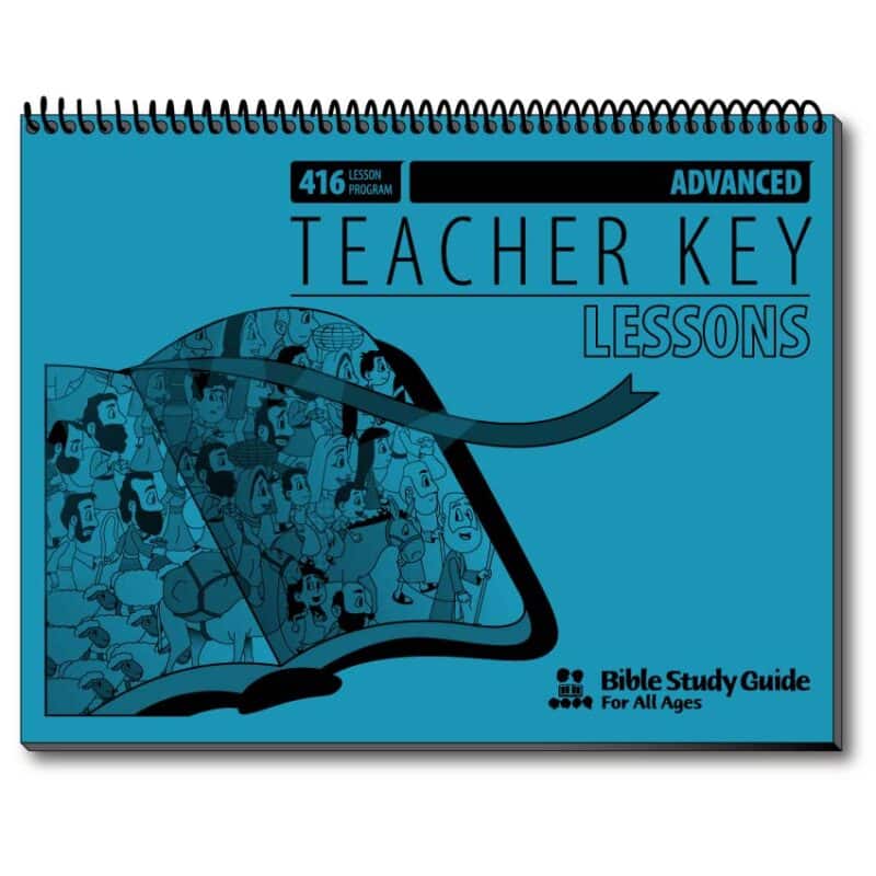 Advanced Teacher Key - Lessons 313-338 [Printed] - Bible Study Guide