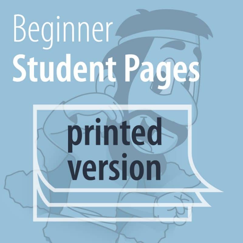 Beginner Student Pages (original) - Lessons 339-364 [Printed] - Bible ...