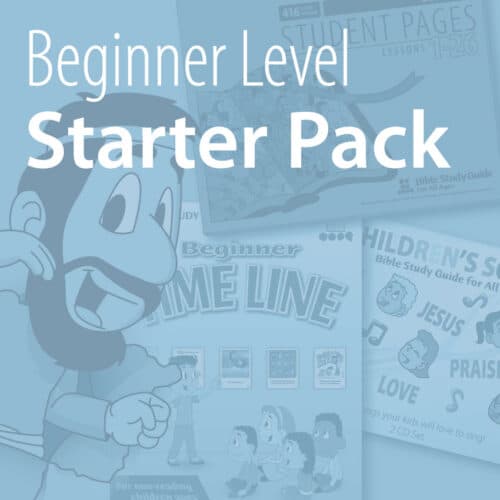 Preschool Bible Curriculum - Ages 3-K - Bible Study Guide