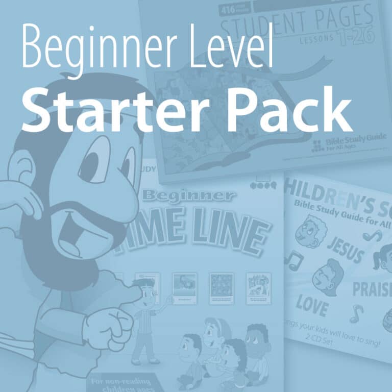 Preschool Bible Curriculum - Ages 3-K - Bible Study Guide