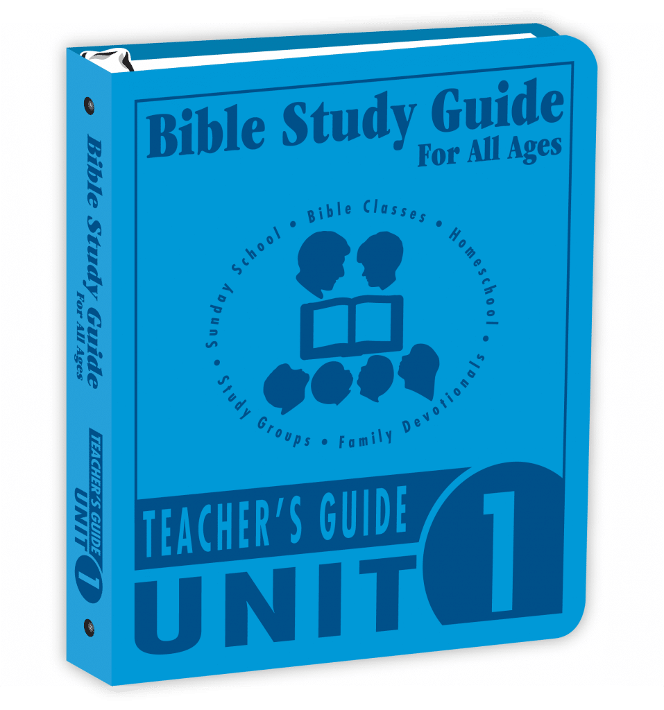 Teacher's Guide Unit 1 - Lessons 001-104 [PRINTED] - Bible Study Guide