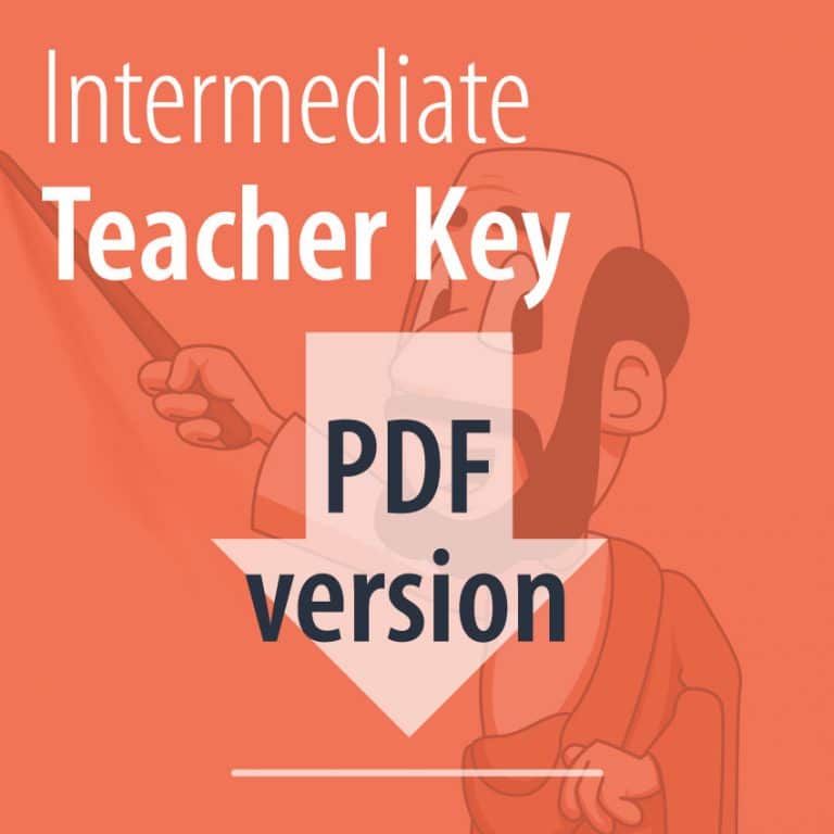Intermediate Teacher Key [PDF VERSION] - Bible Study Guide