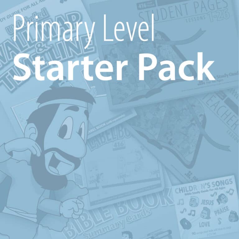 First and Second Grade Bible Curriculum - Bible Study Guide